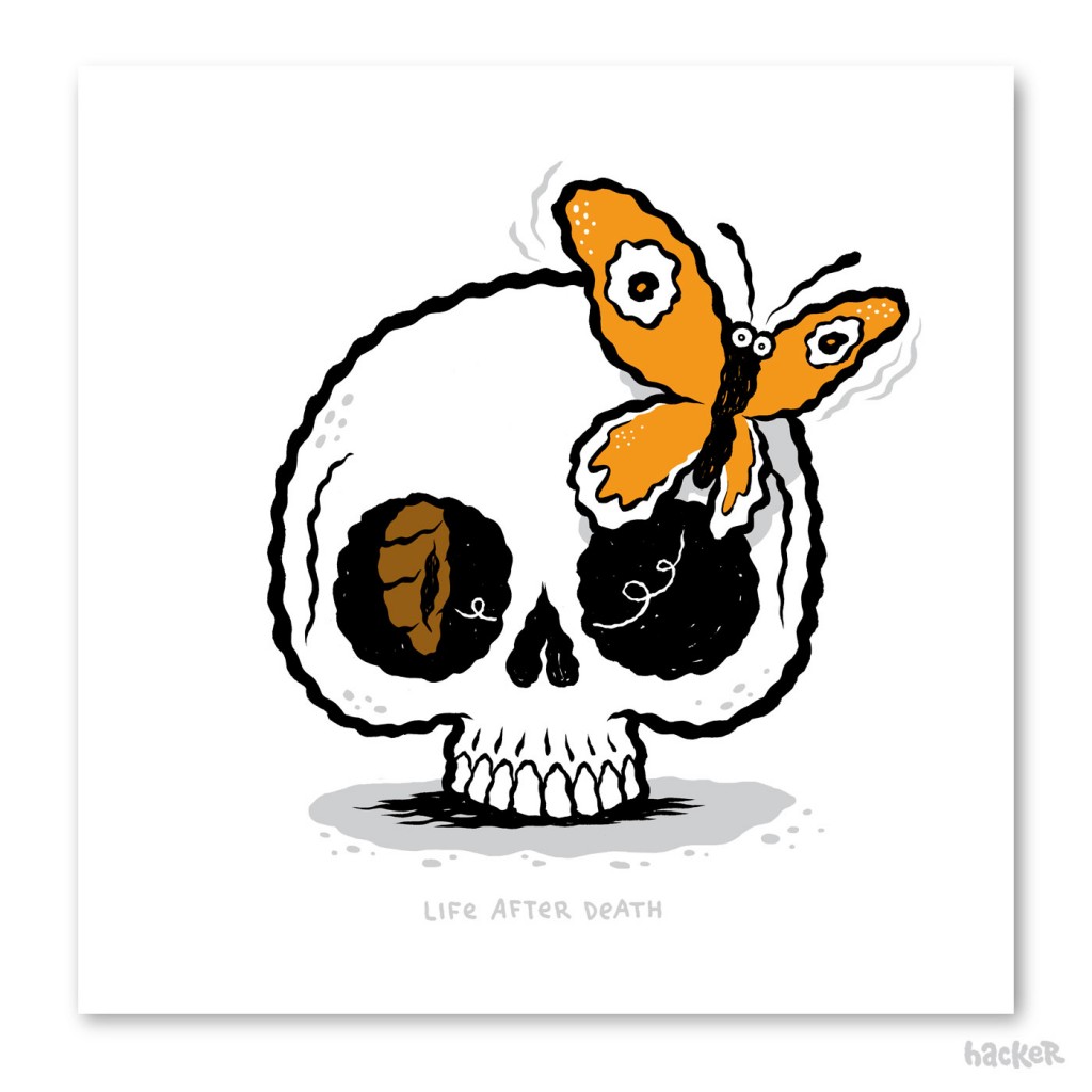 Exclusive "Life After Death" print set at Galerie F — Michael Hacker ...